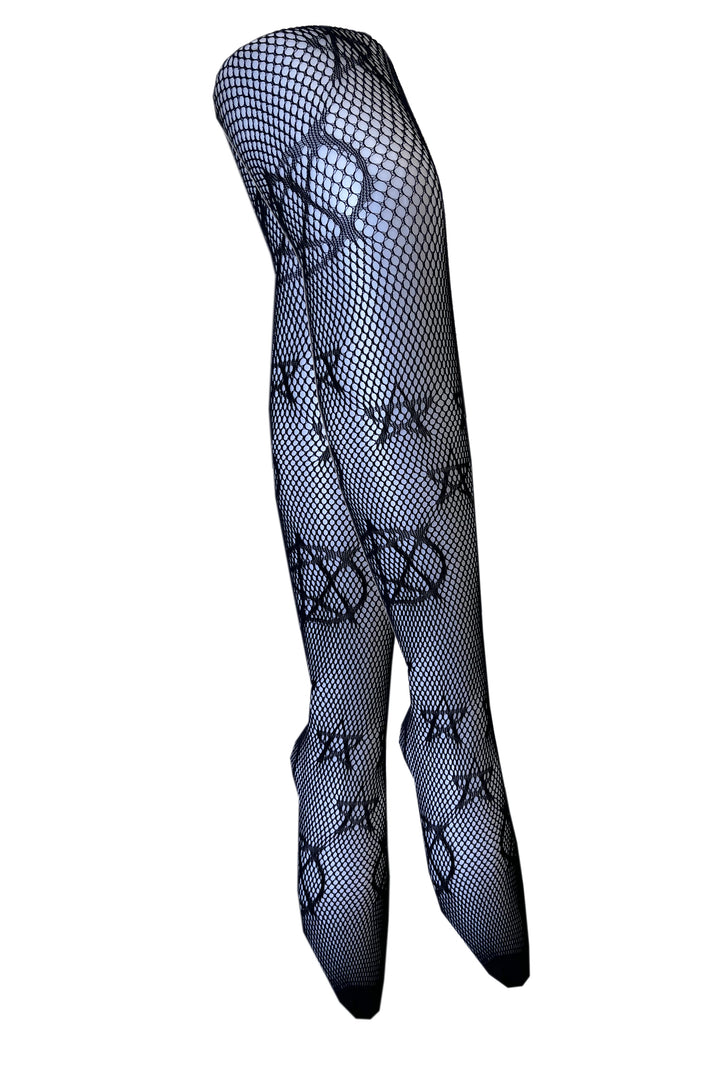Pentacle fishnet stockings – Bonsai Kitten