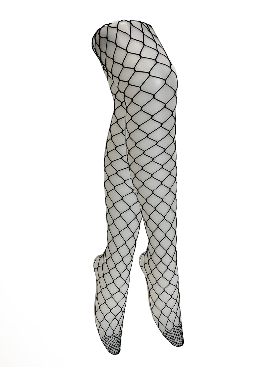 Skull fishnet stockings - Bonsai Kitten