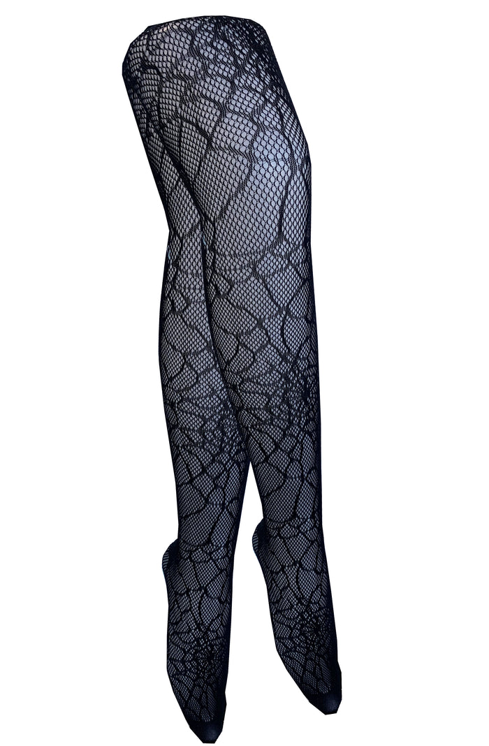 Skull fishnet stockings - Bonsai Kitten